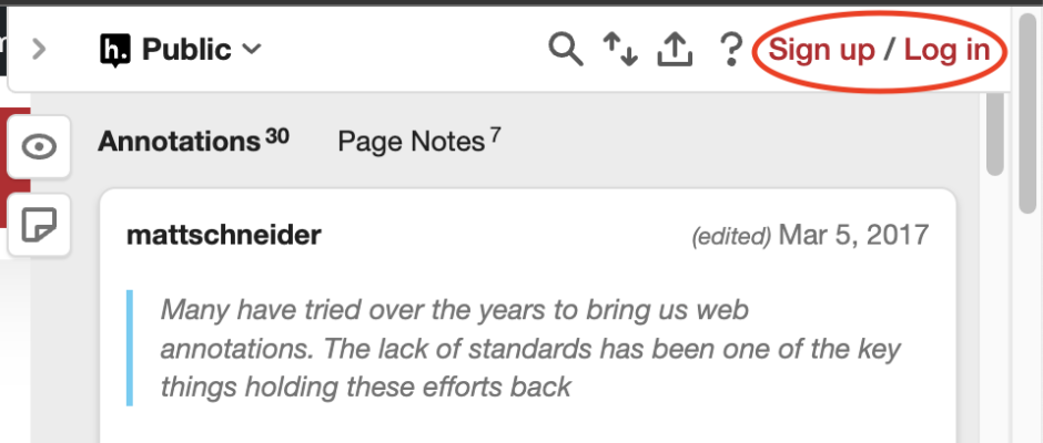 Annotation Basics : Hypothesis