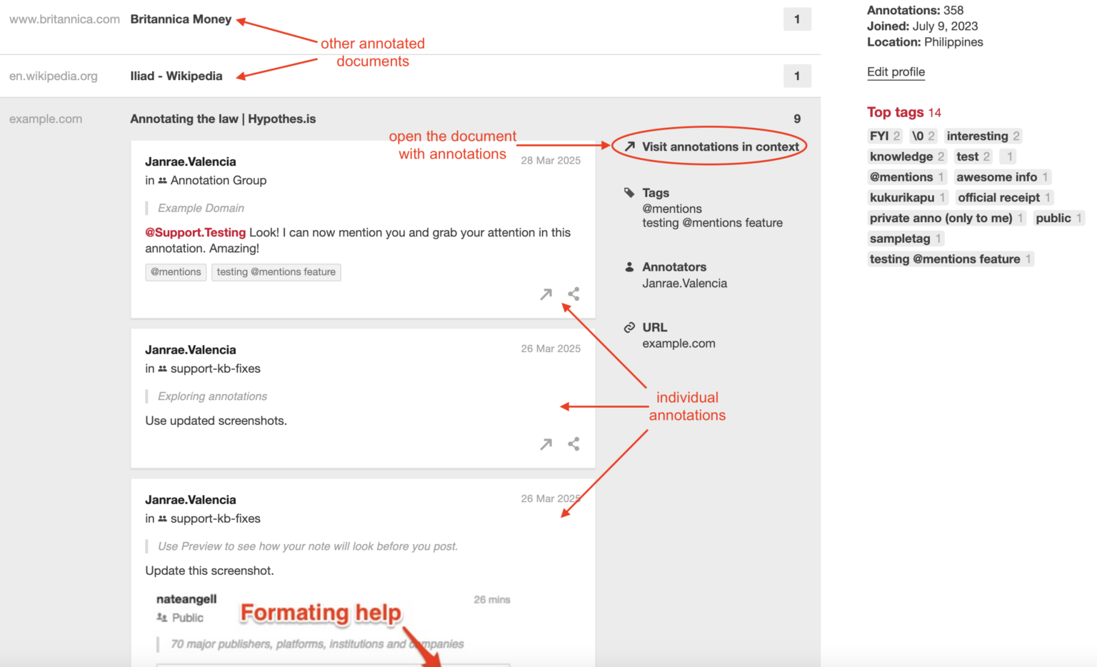 Annotation Basics : Hypothesis