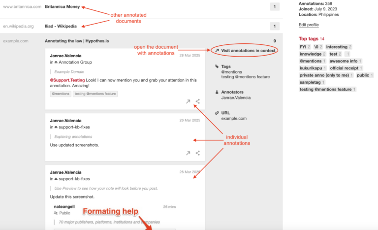 Annotation Basics : Hypothesis