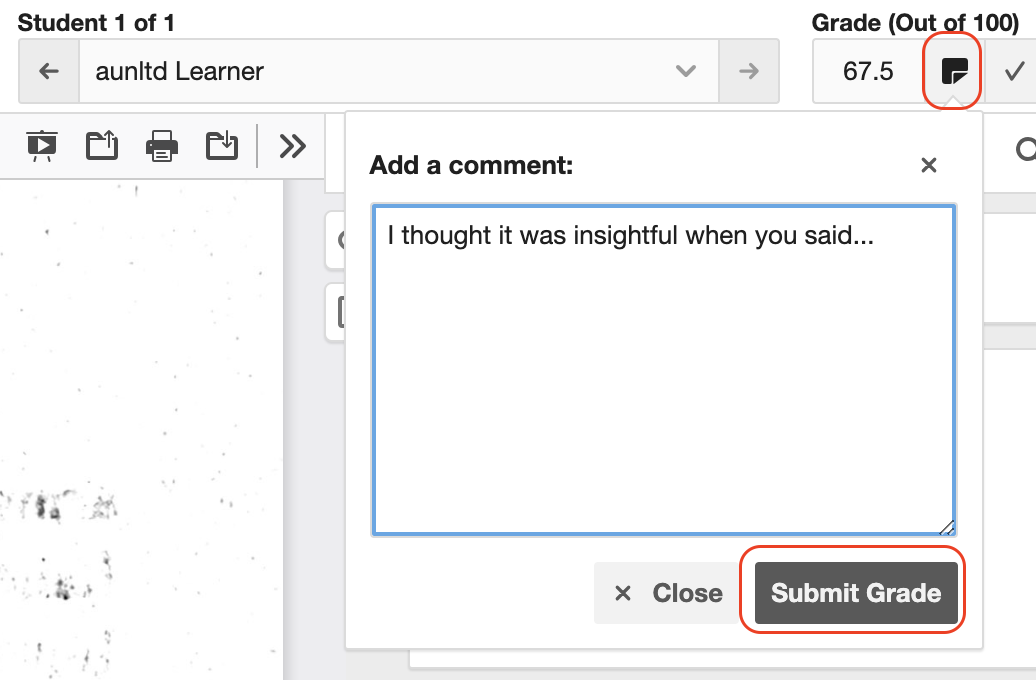 New Hypothesis grading bar showing comments : Hypothesis