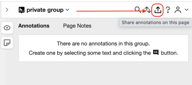 Exporting And Importing Annotations Hypothesis